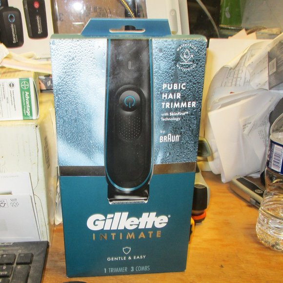 gillette | Grooming | Braun Gillette Intimate Pubic Liion Battery Hair ...